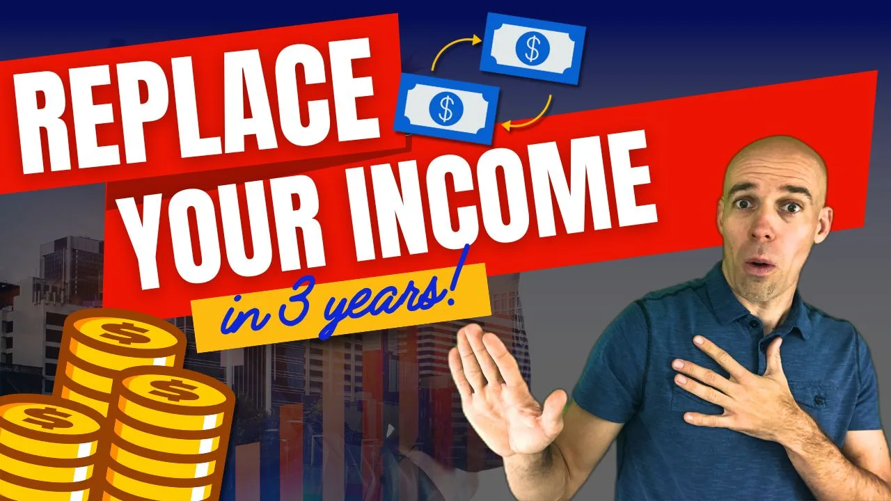 How to Replace Your Income with Passive Income in 3 Years - Bronson Equity
